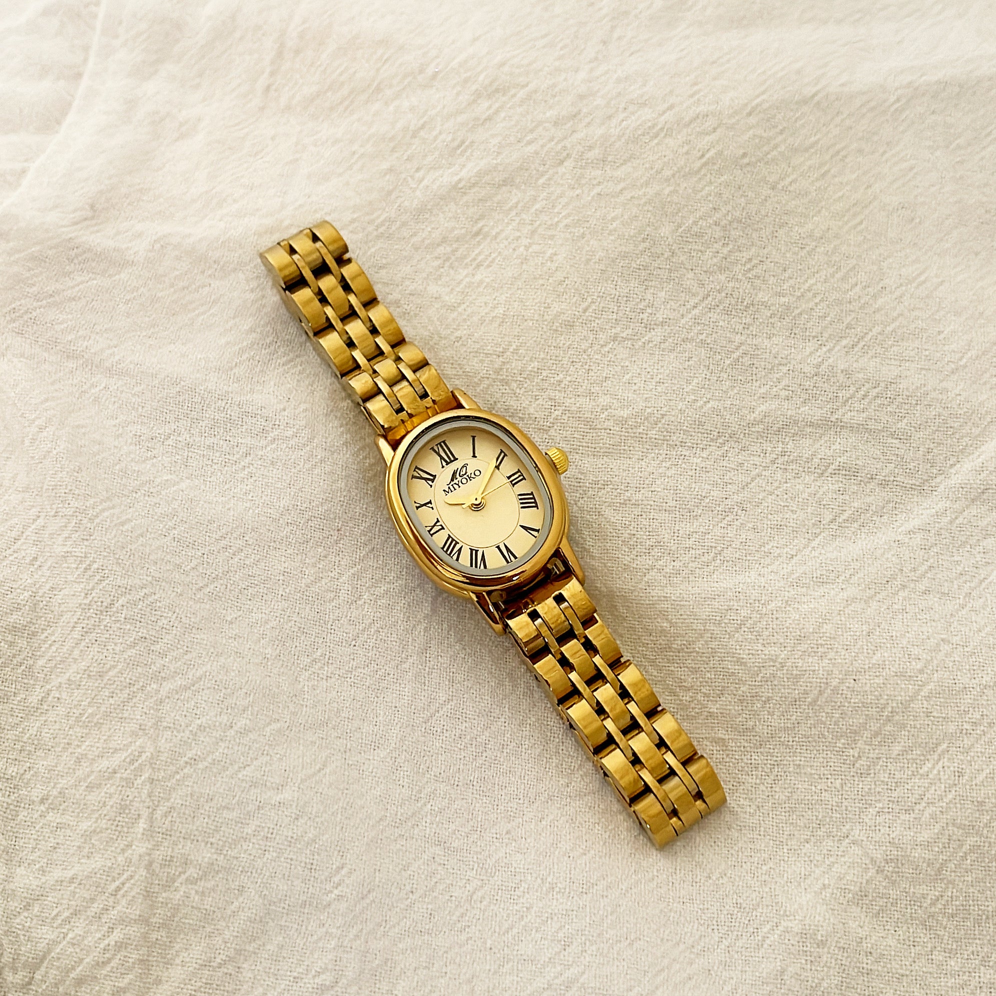 Gold Reina Metal Watch – Miyoko Watches