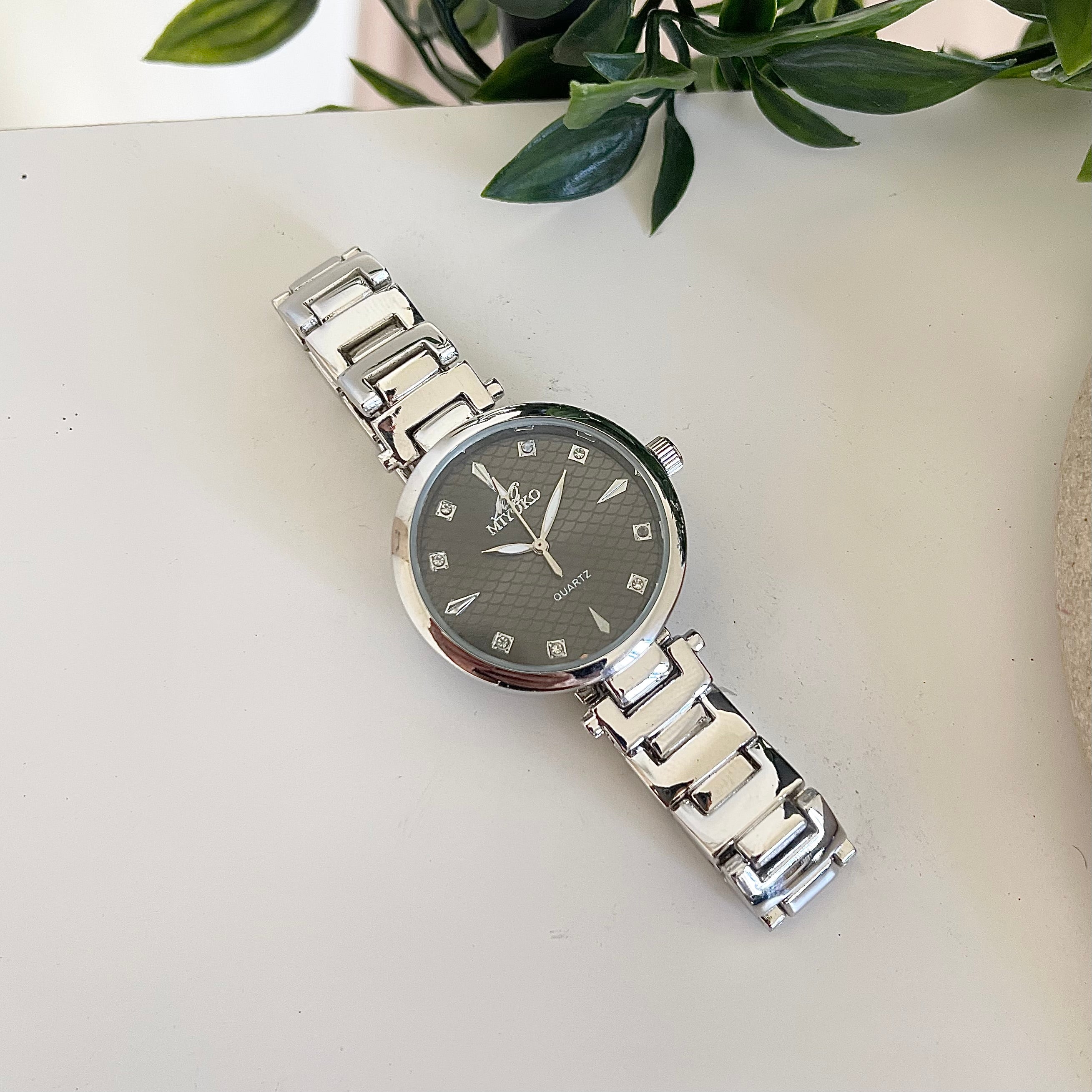 Silver Black Revel Metal – Miyoko Watches