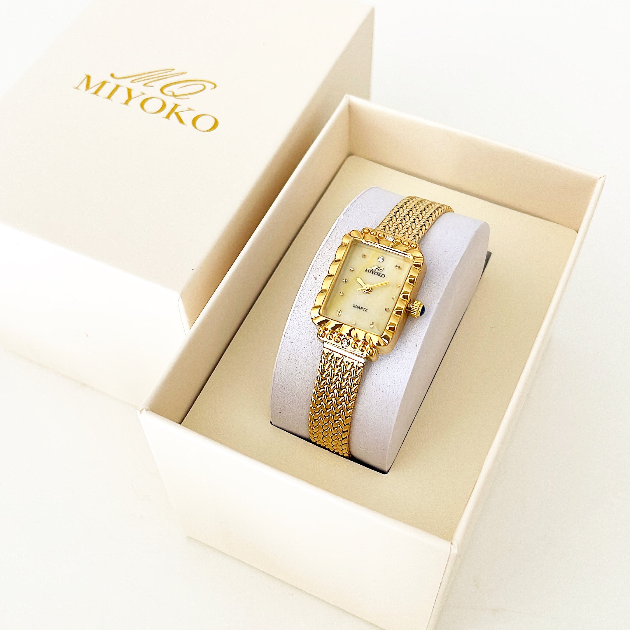 Gold Gold Regal Metal Watch – Miyoko Watches