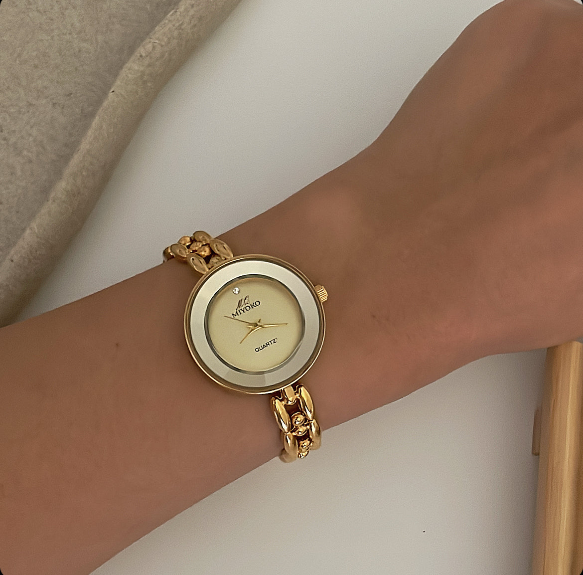 Gold Relic Metal Watch – Miyoko Watches