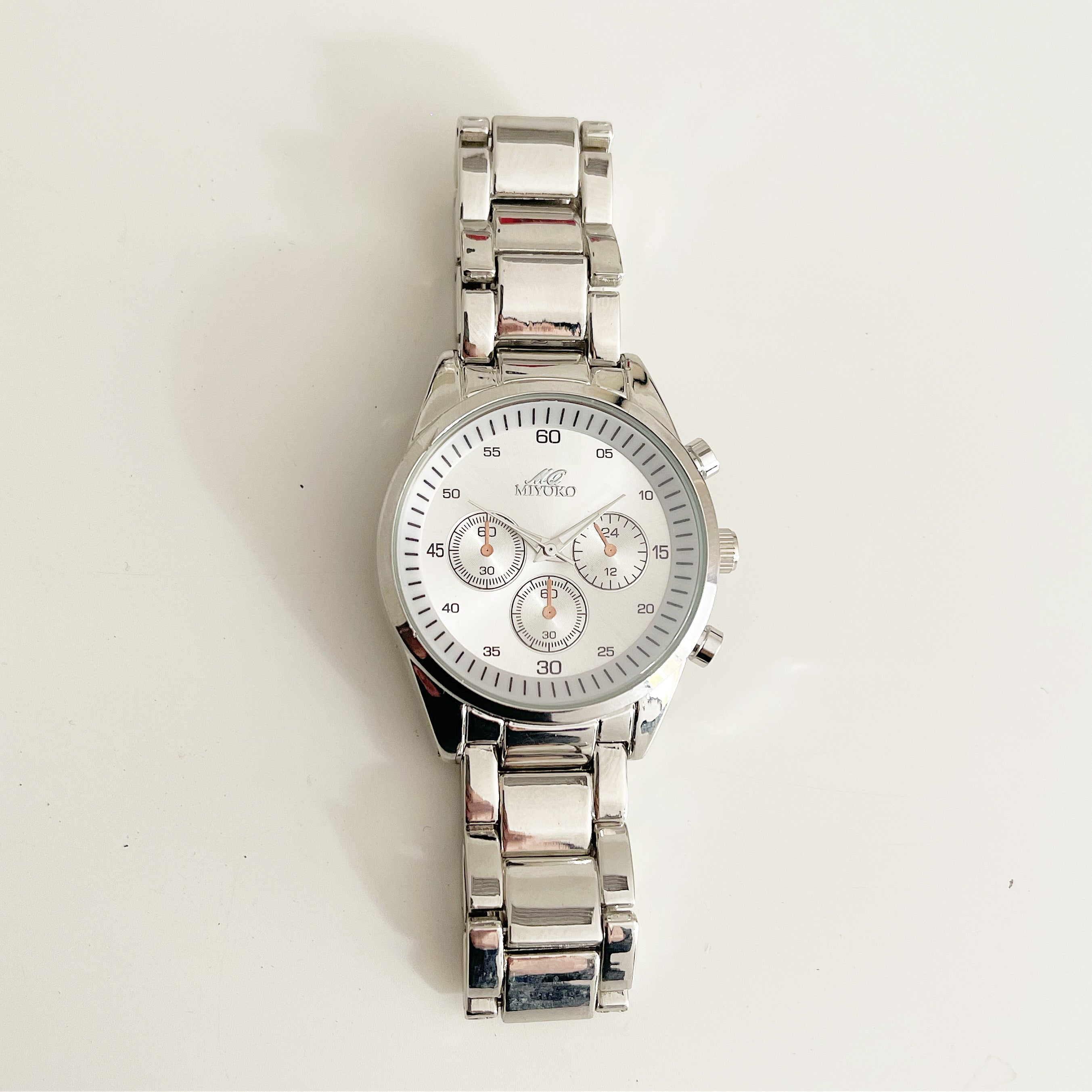 Silver Style01 Metal Watch – Miyoko Watches